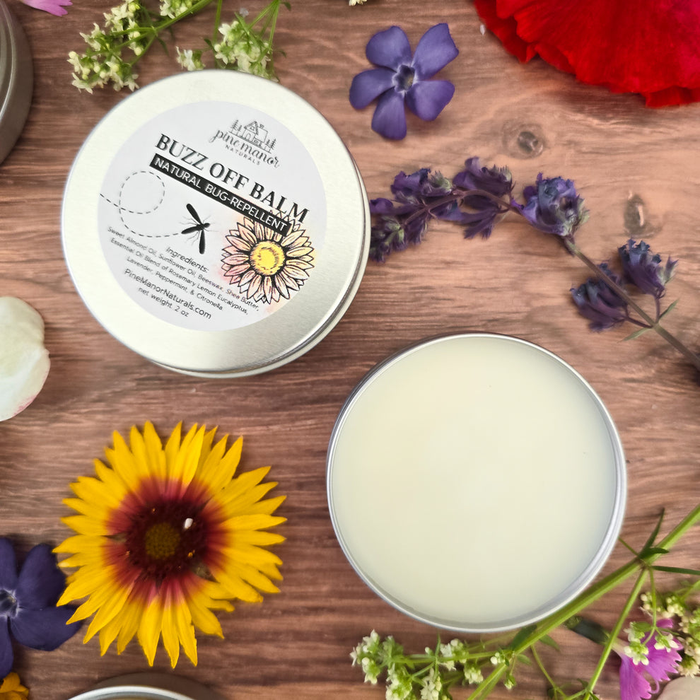 Buzz Off Balm – Pine Manor Naturals